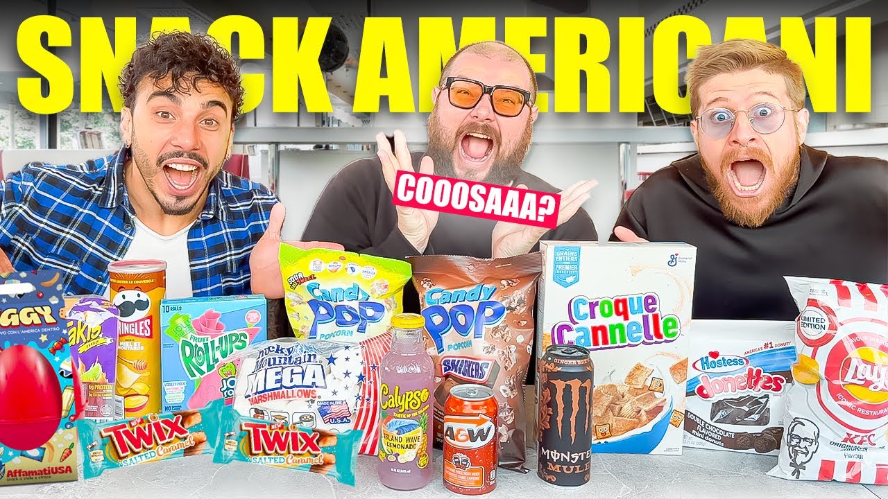 PROVIAMO GLI SNACK AMERICANI PIÙ STRANI MAI VISTI - NON AVETE IDEA DI ...