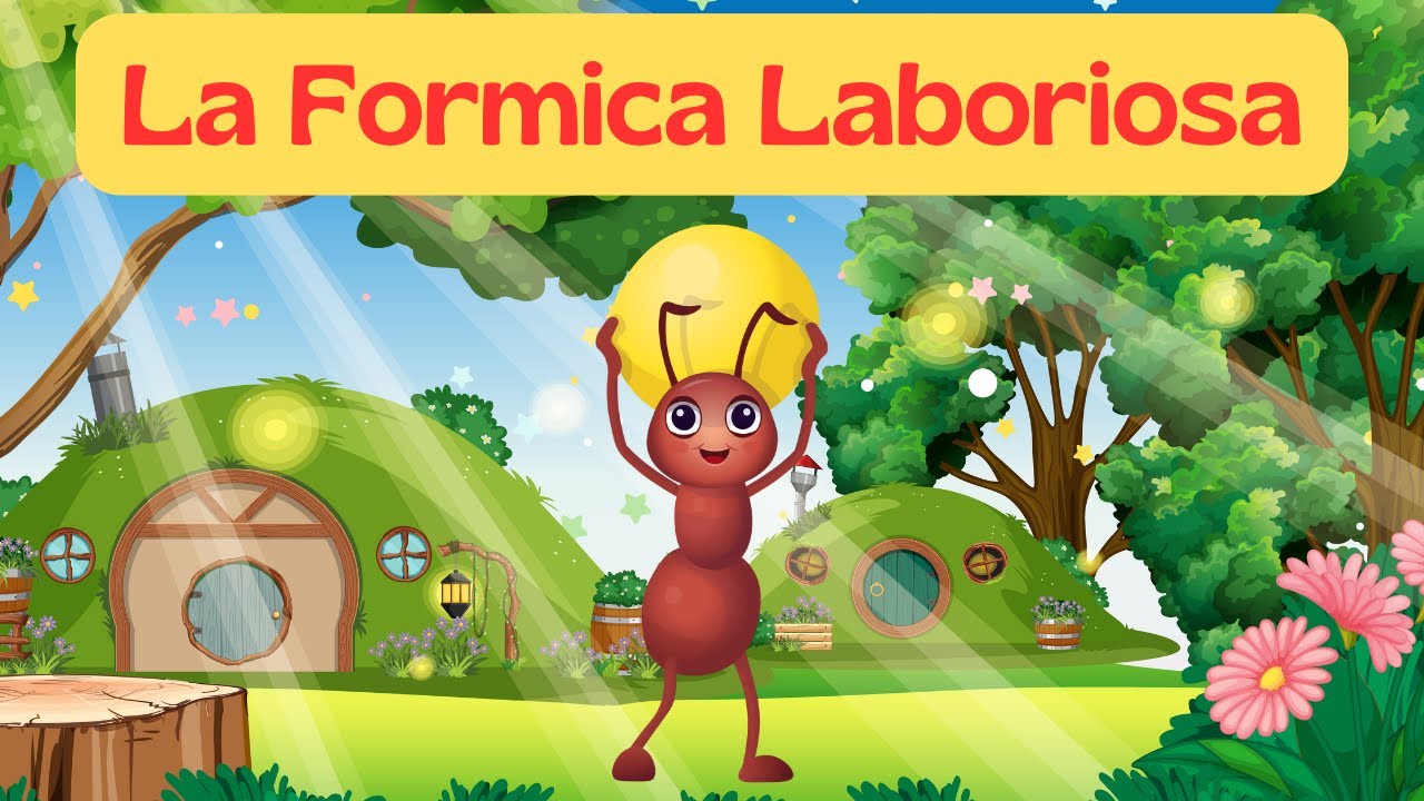"La Formica Laboriosa"💼🐜 Favole | Racconti | Storie | Cartoni ...