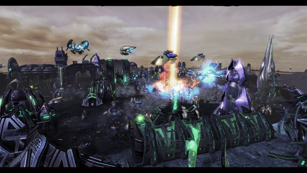 StarCraft II: Real Scale Mass Recall: Queen of Blades: Drawing of the ...