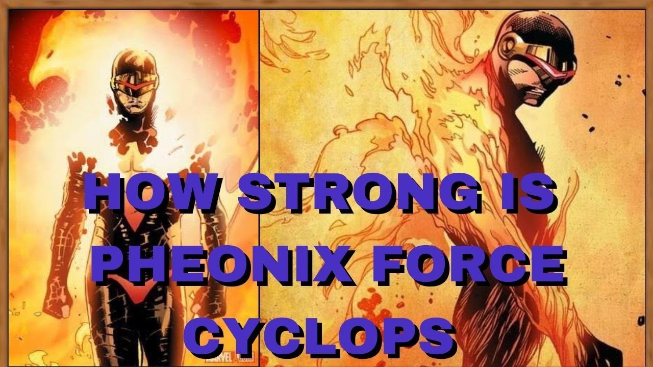 How Strong Is Phoenix Force Cyclops POWERSCALING MARVEL - YouTube