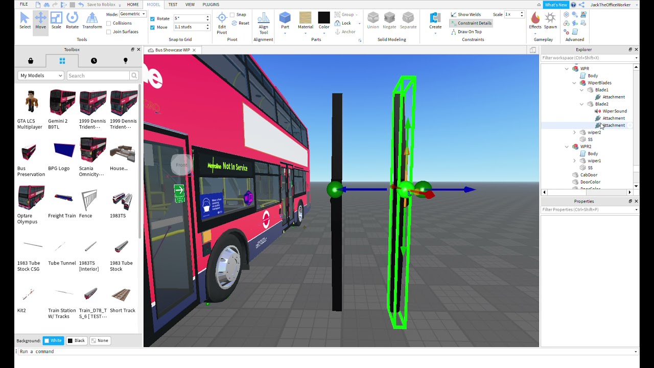 How to make Windshield Bus Wipers - YouTube