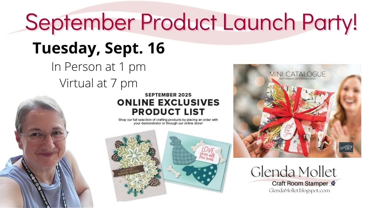 September Catalogue and Online Exclusives Launch Party! - YouTube