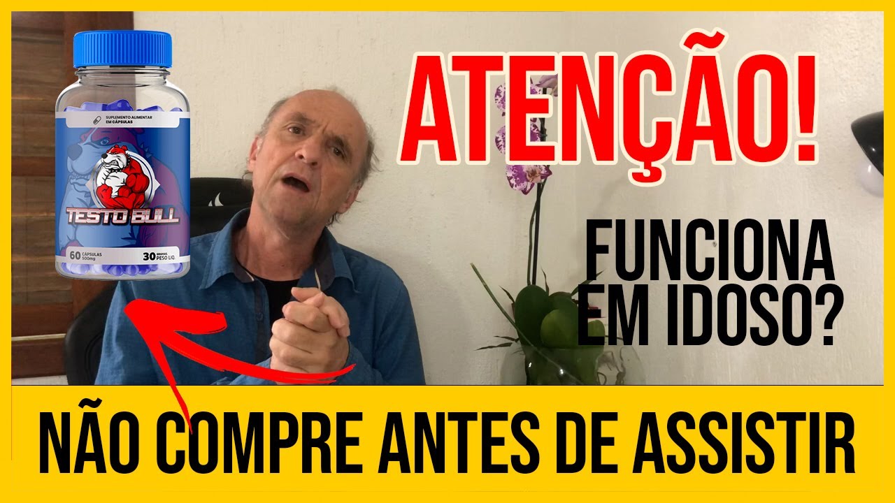 🔴 A VERDADE | TESTOBULL Aumenta Mesmo? Estimulante Testo bull Caps ...