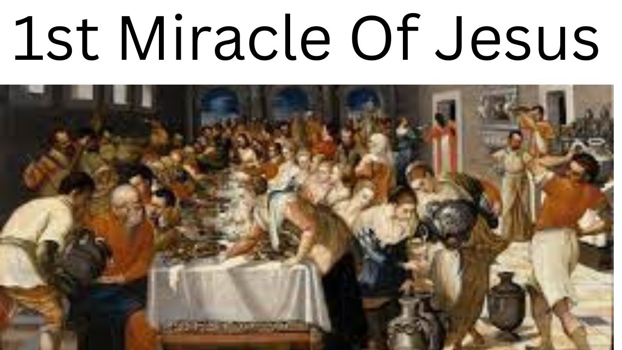 "Mary’s Bold Faith and Jesus’ First Sign | Wedding at Cana Explained ...