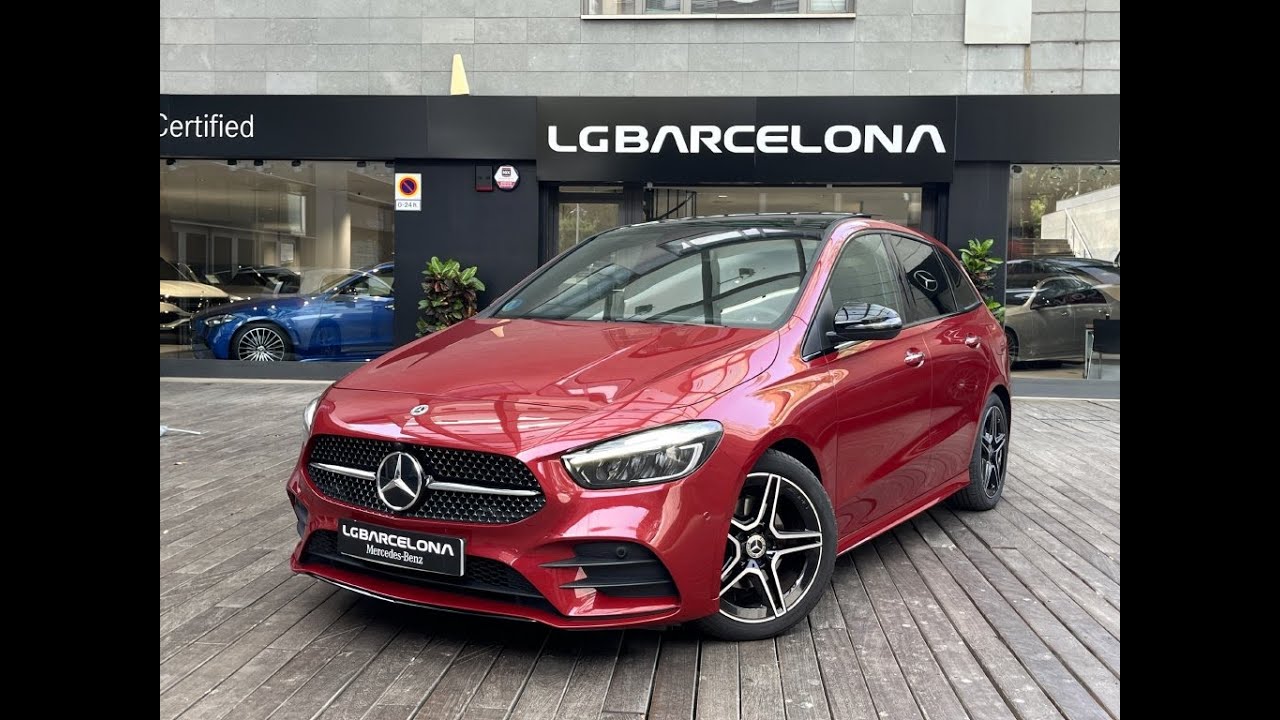 Mercedes Benz B 200 AMG Line | Rojo Patagonia - YouTube