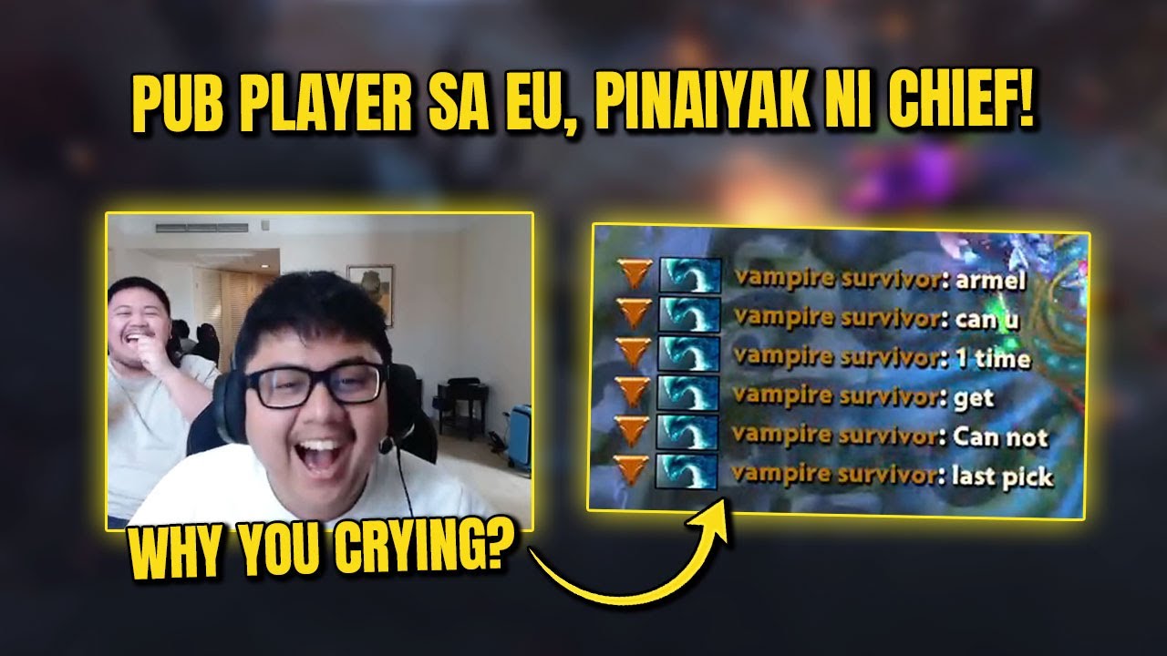 PUB PLAYER SA EU, PINA IYAK NI CHIEF ARMEL! - YouTube