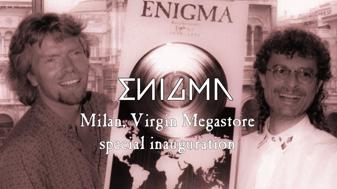 ENIGMA (Michael Cretu) - Special Virgin Megastore inauguration in Milan ...