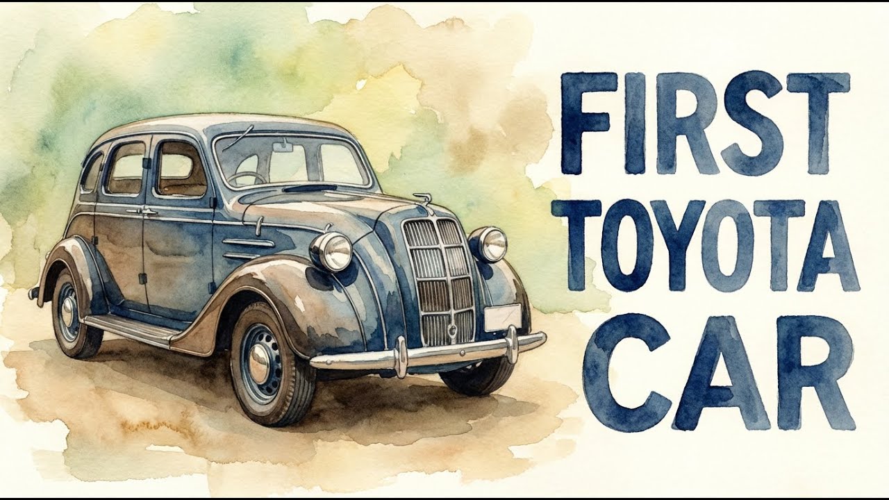The Story of the First Toyota Car - YouTube