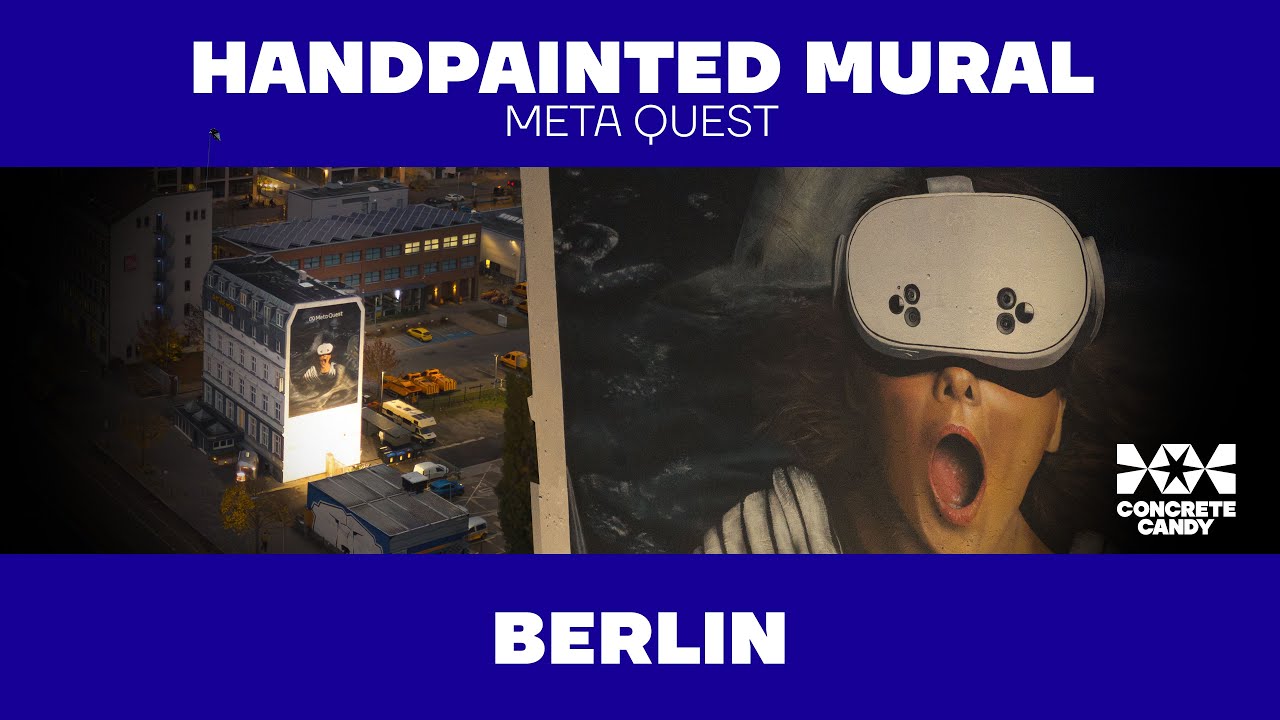 Handpainted Mural // Berlin // Meta Quest - YouTube