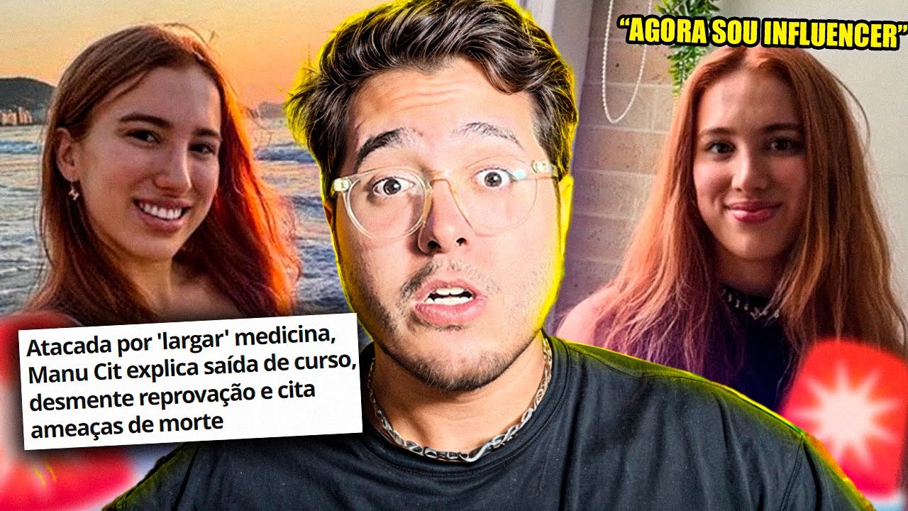 Manu Cit: a POLÊMICA da blogueira que largou a MEDICINA - YouTube
