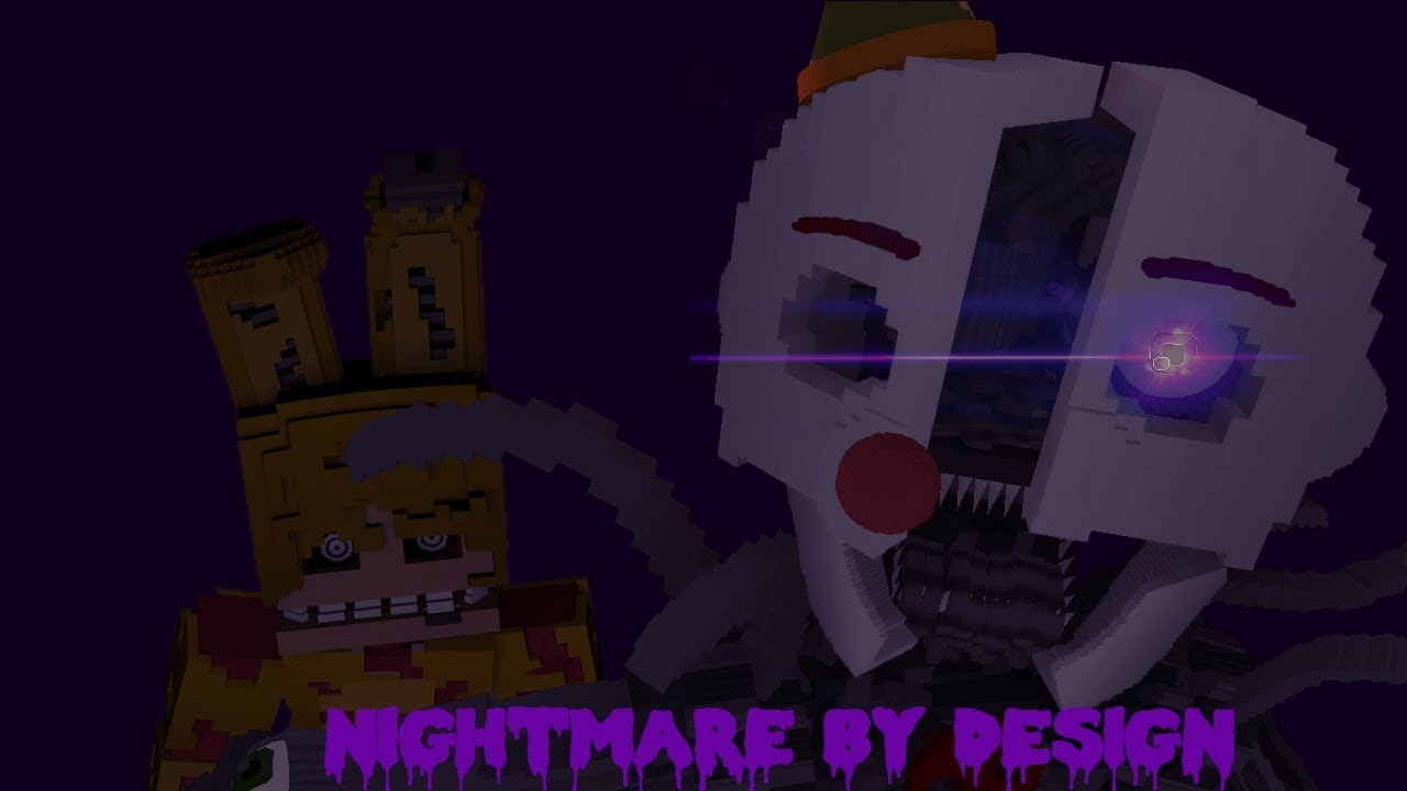 Nightmare by Design Preview (Fnaf/Minecraft Animation) - YouTube