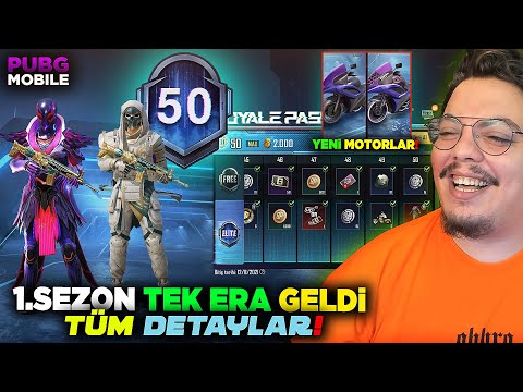 1.SEZON TEK ERA BAŞLIYOR YARI FİYATINA ROYALE PASS (360 UC) Pubg Mobile
