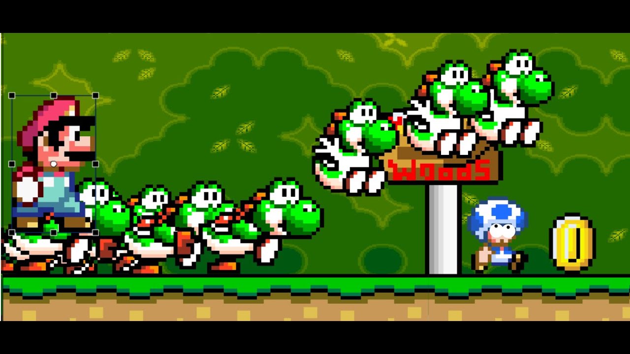 Yoshi tribe attacks! - YouTube
