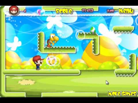 Mario Bubble Bobble Game Play - YouTube