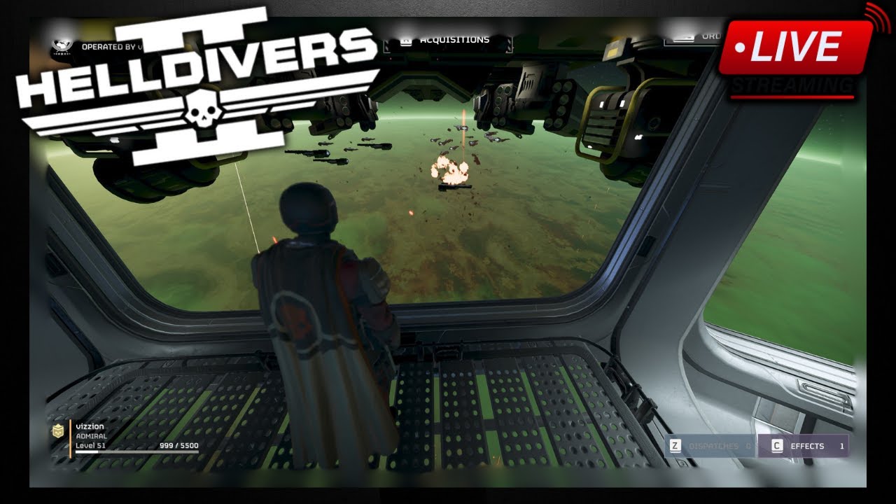 So they said Helldivers is back.. #helldivers2 #vizzion - YouTube