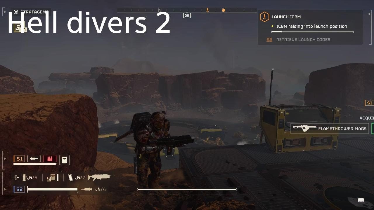 Hell divers 2 again to return from hell - YouTube