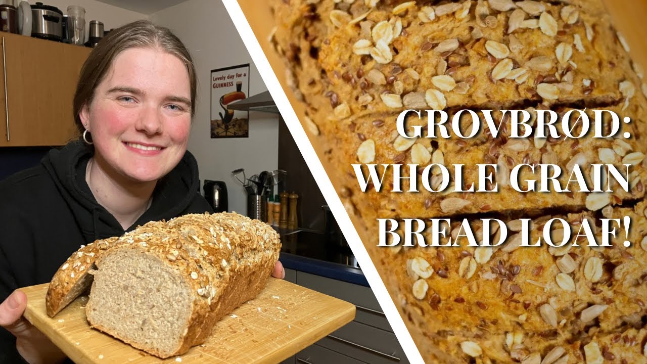 How to Make “Grovbrød:” Whole Grain Bread Loaf! - YouTube