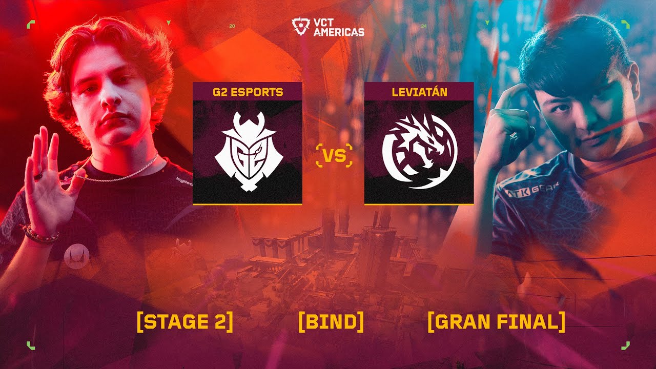 G2 vs LEV — VCT Americas Stage 2 — Gran Final — Mapa 3 - YouTube