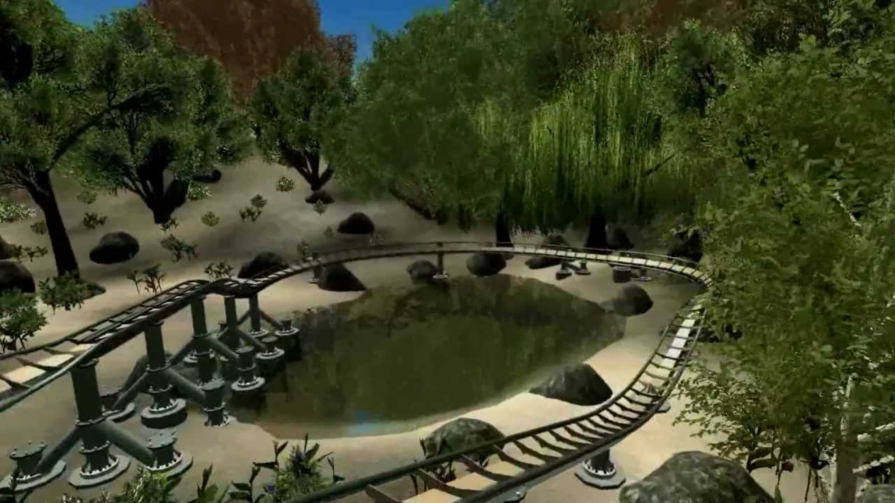 RCT3 | First Fly Free Coaster - YouTube