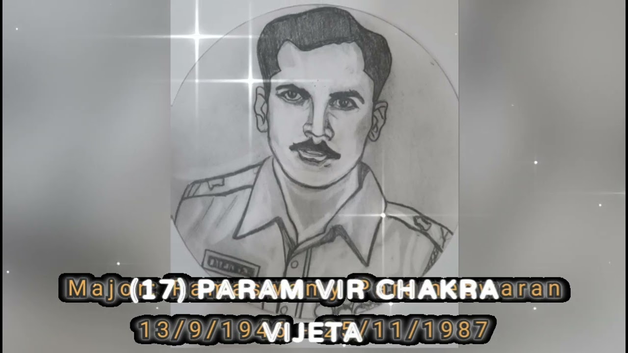 Major: R Parameswaran #PVC# he cntinud to give ordrs and insprd his ...