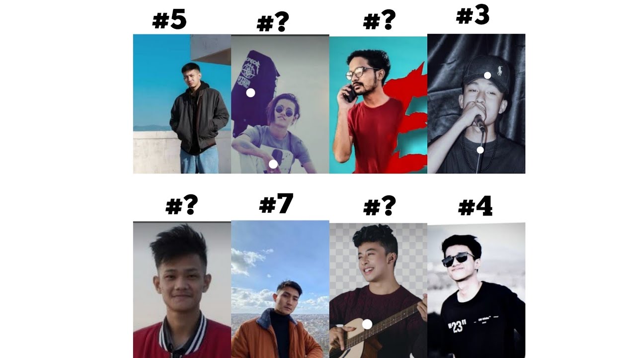 Top 8 Manipuri male singers with high subscriber#top - YouTube