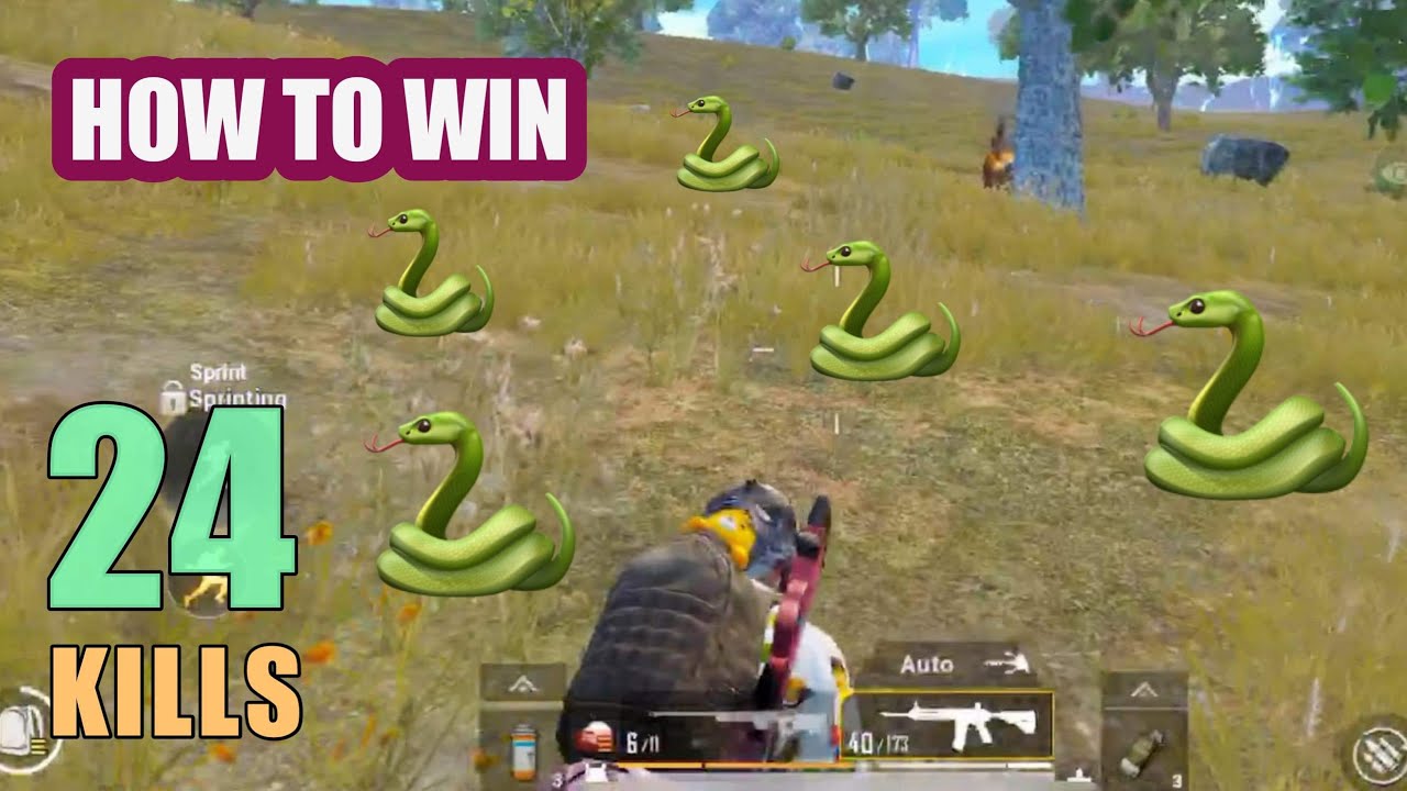 1 VS 5 SNAKES: HOW TO WIN | 24 KILLS | SOLO SQUAD | PUBG MOBILE - YouTube