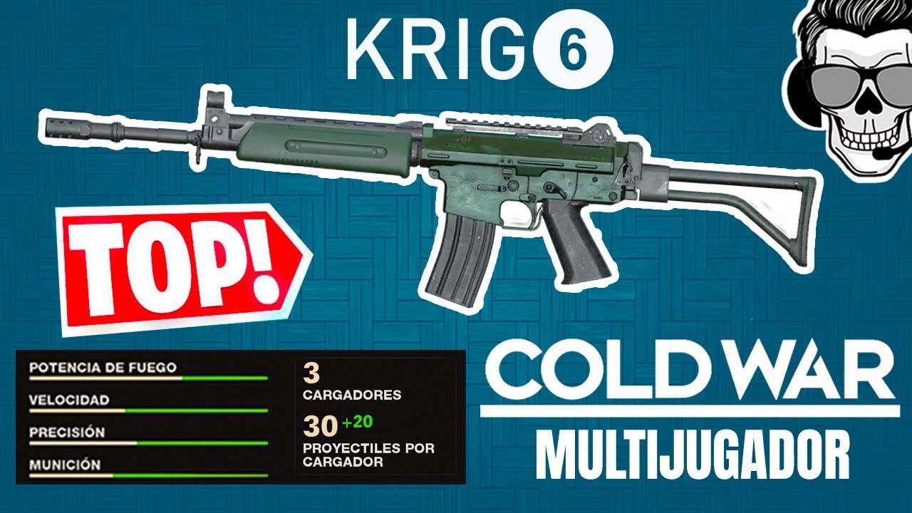 LA MEJOR CLASE PARA LA KRIG 6 EN COLD WAR | KRIG6 SIN RETROCESO | CALL ...