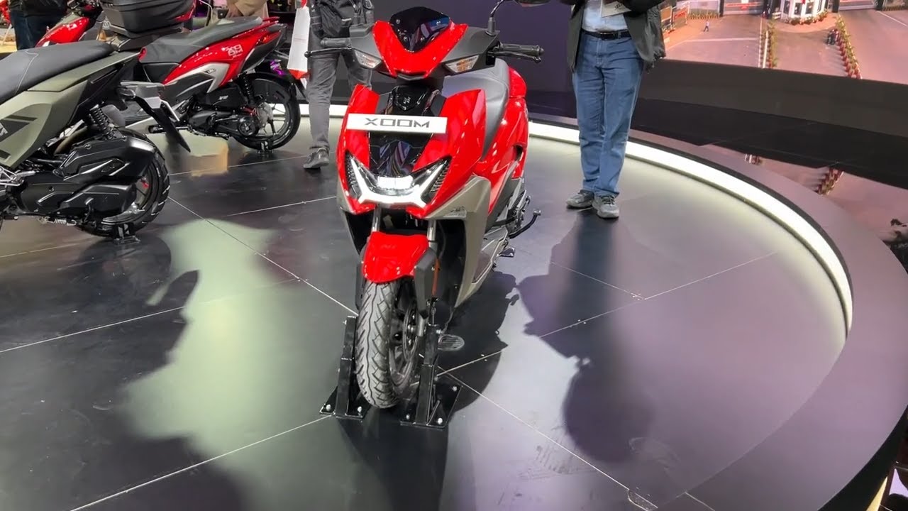 Introducing The Hero Xoom Scooter: 2024 Model Unveiled At Eicma 2023 ...