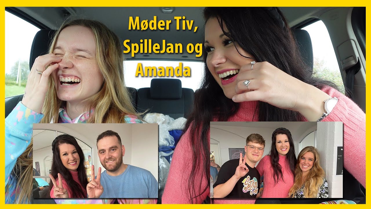 Møder Matraws, SpilleJan og Amanda - Vlog - YouTube