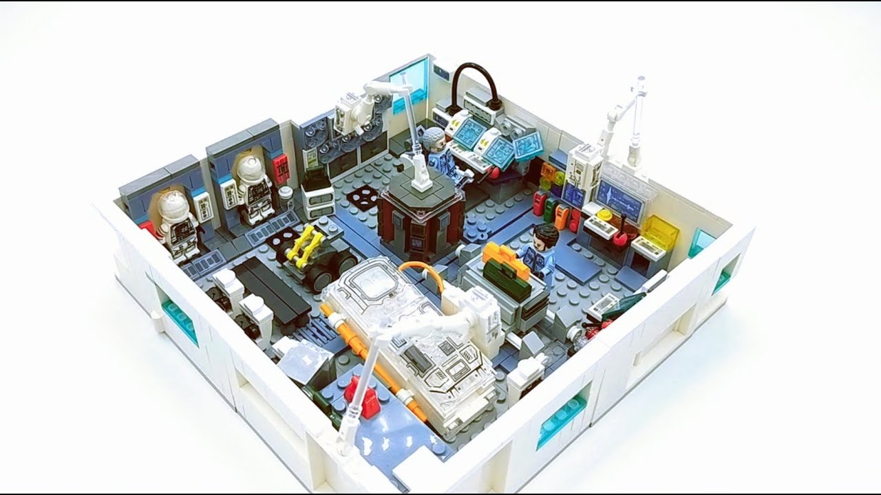 MY LEGO TOY COLLECTION-MARS BASE/TUTORIAL AND BUILD. - YouTube