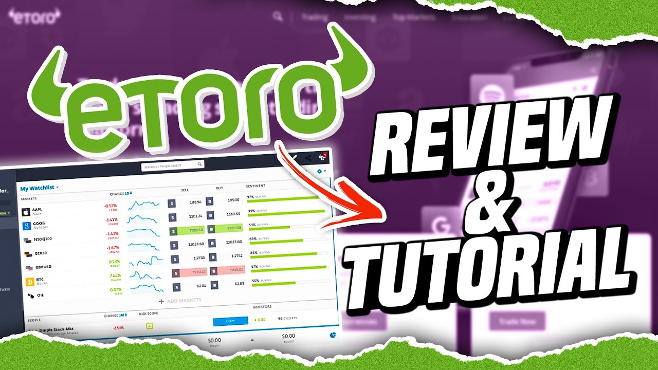 eToro Review & Tutorial - Creating Account, buying Cryptocurrencies ...