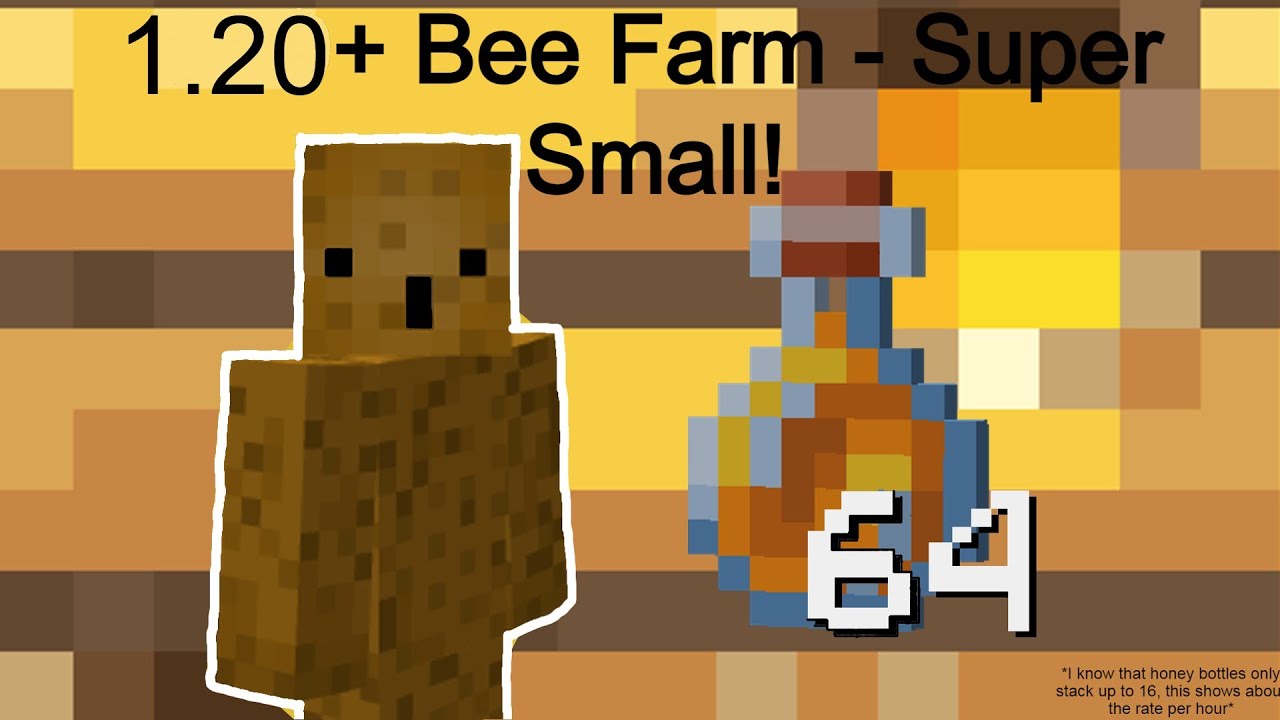 Minecraft Java Edition Bee Farm 1.20+ - YouTube