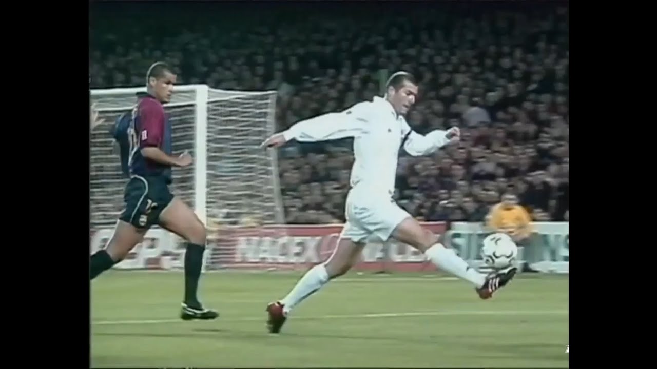Zidane vs Barcelona (2001-02 La Liga 30R) - YouTube