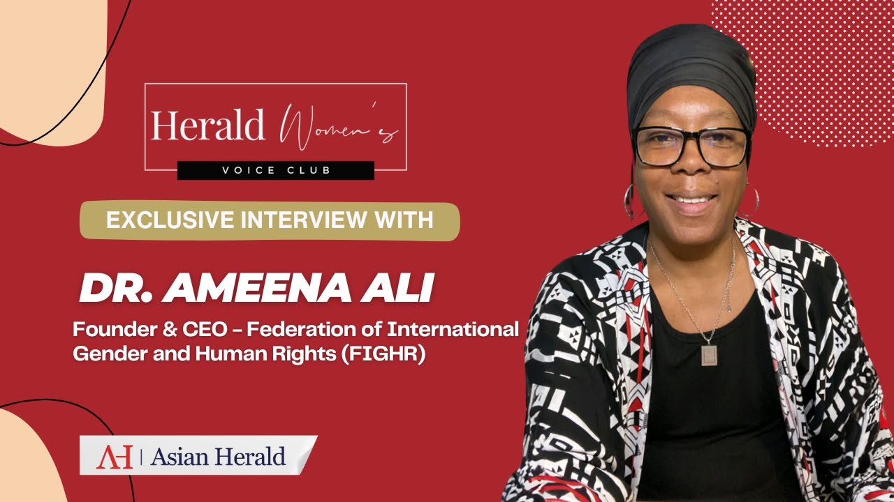 Exclusive Interview With Dr. Ameena Ali | Founder And CEO Of FIGHR ...
