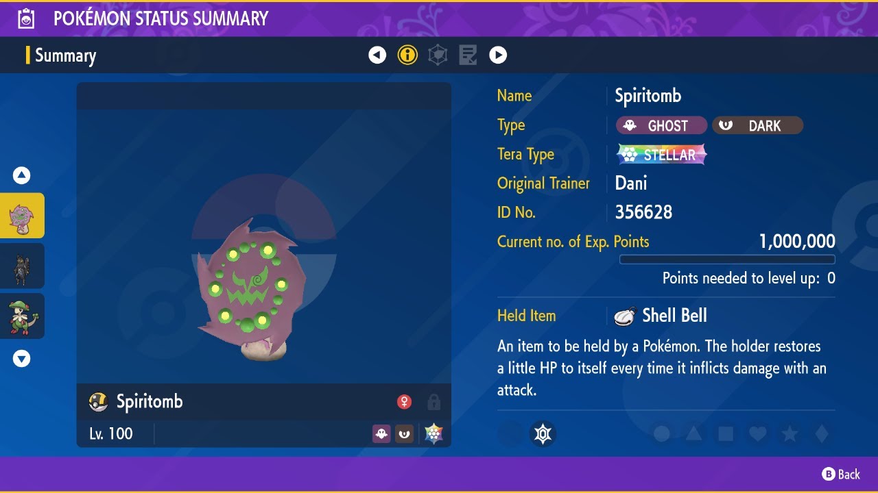 Spiritomb (Vs Any Ability or Tera Type) - Solo - 5 Star Kingambit Raid ...