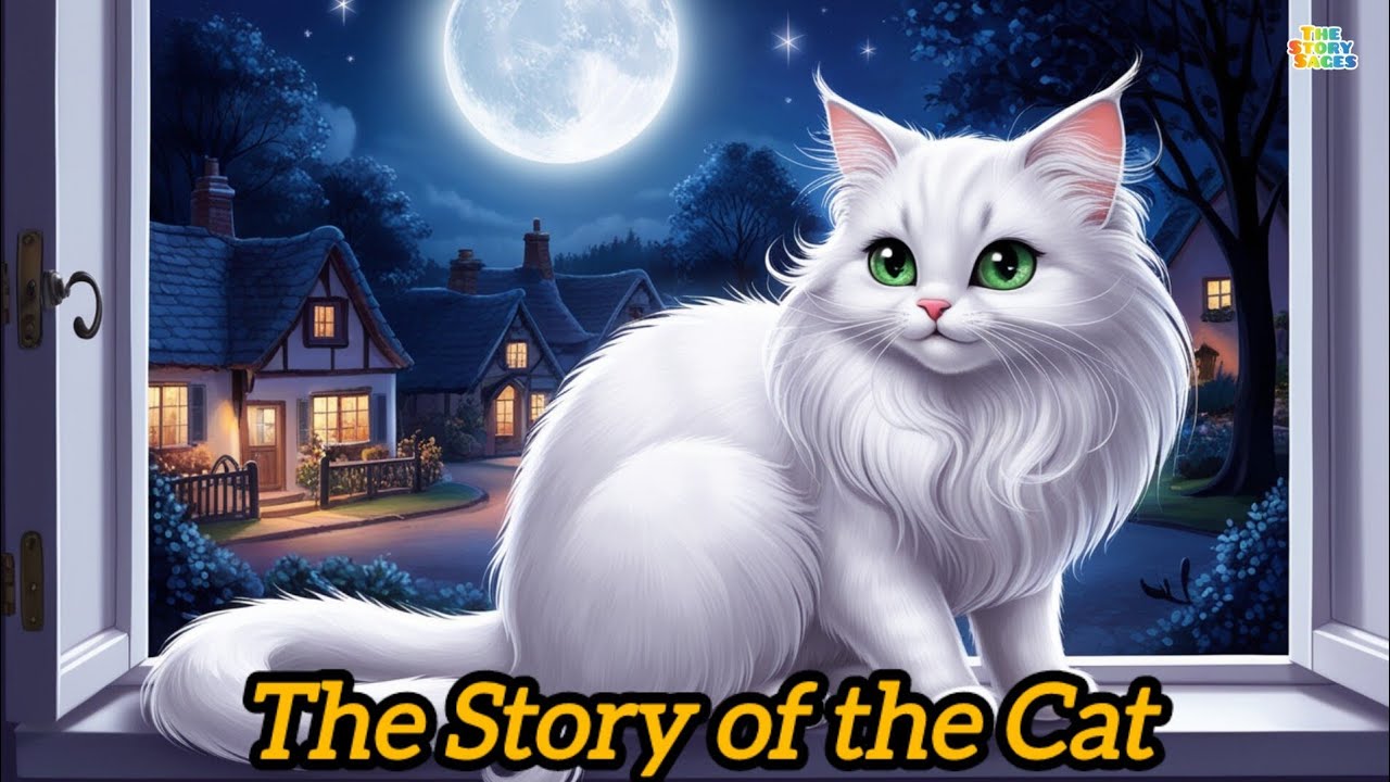 The Story of the Cat 🐈|| English tales || Cartoons for kids || Animated ...