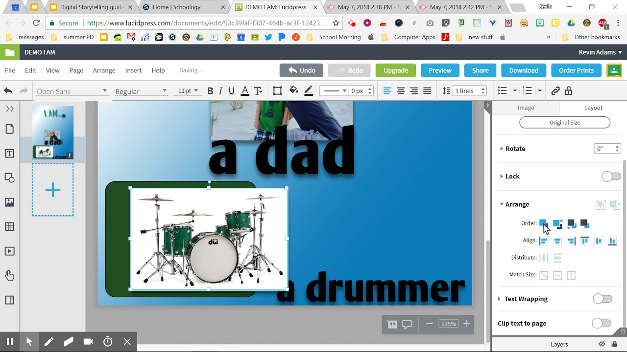 Marq/ Lucidpress - Enhance Your Images With Text And Shapes - YouTube