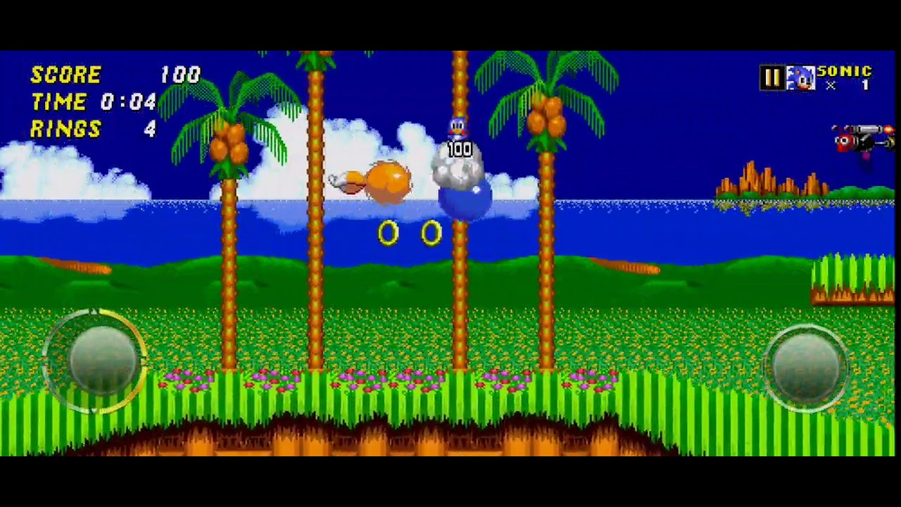 SONIC 2 nivel 1 COMPLETO - YouTube