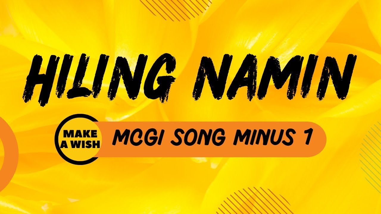 Hiling Namin | Minus 1 | MCGI Song - YouTube