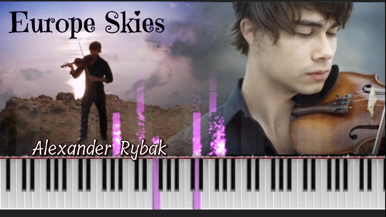 Alexander Rybak - Europe Skies Piano Cover 🔗Sheet Music - YouTube