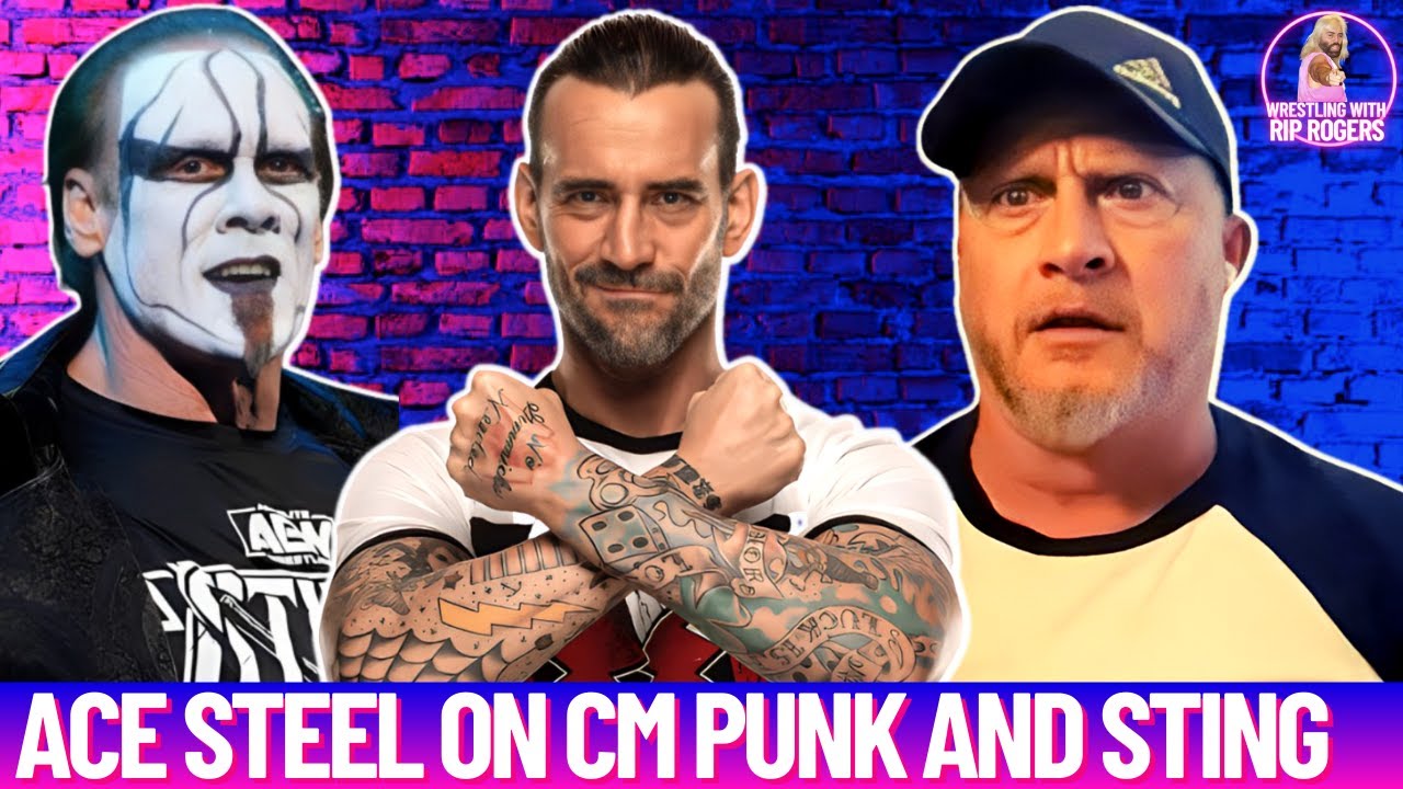 Ace Steel working with CM Punk and Sting! - YouTube