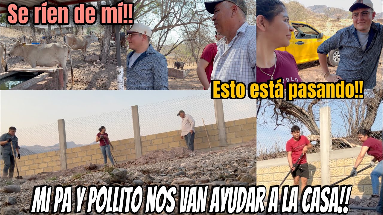 MI PA Y POLLITO NOS AYUDAN A LIMPIAR LA CASA🥹ESTO ESTÁ PASANDO🤩VAMOS A ...