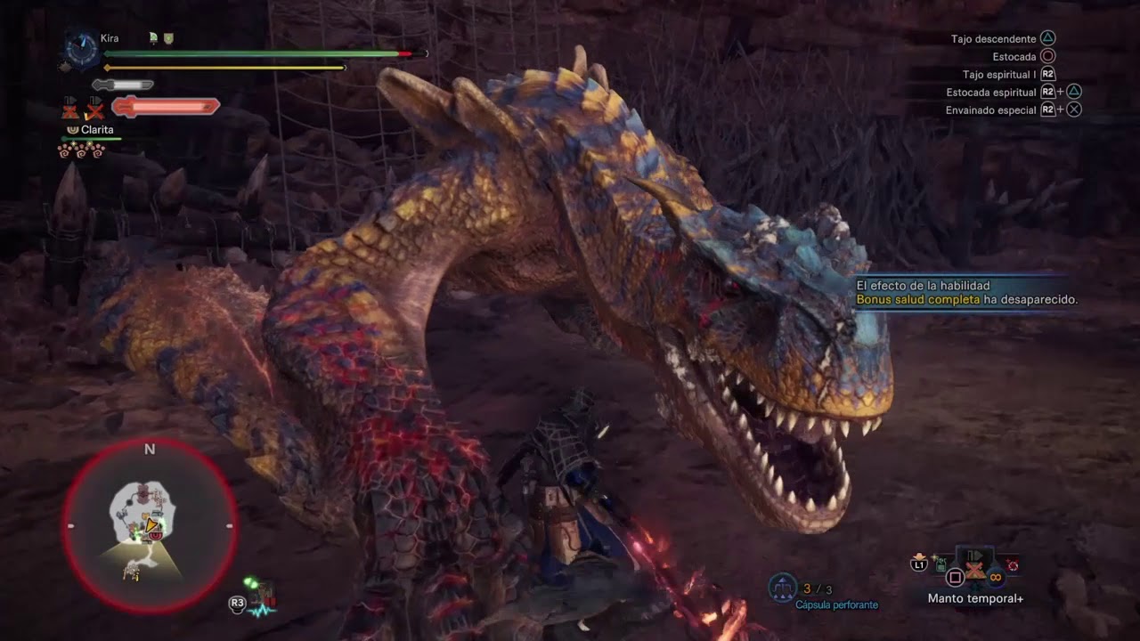 Tigrex 5:28 minutos solo long sword (set defensivo) - YouTube