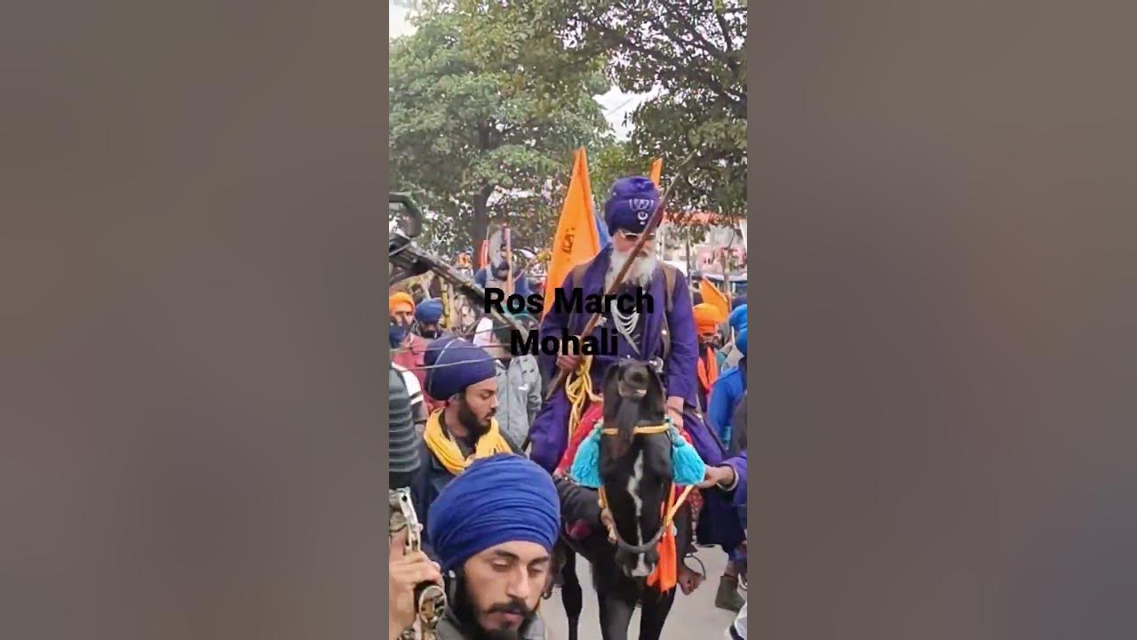 Khalsa Ros March Mohali in demand to release Bandi Singhs - YouTube