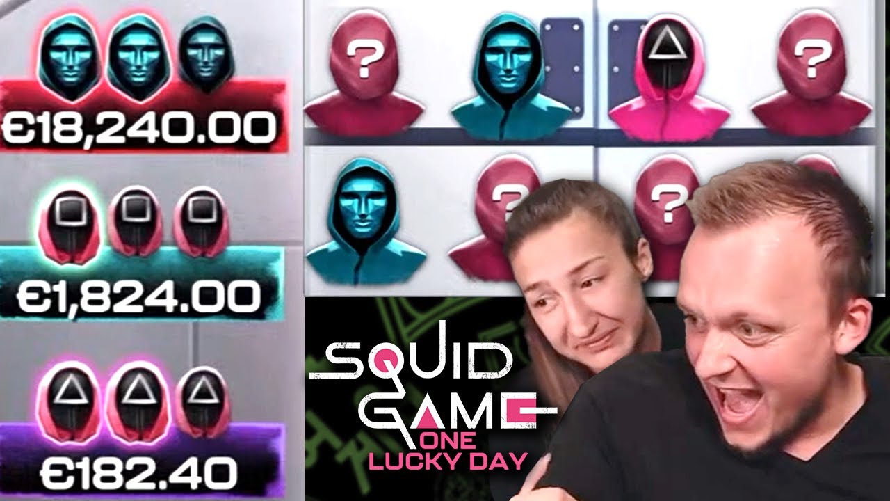 Squid Game Slot Machine? Big Win Surprise!! - YouTube