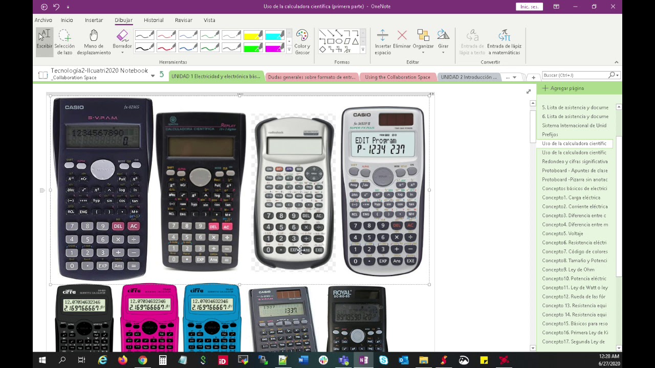 Uso de la calculadora científica primera parte - YouTube