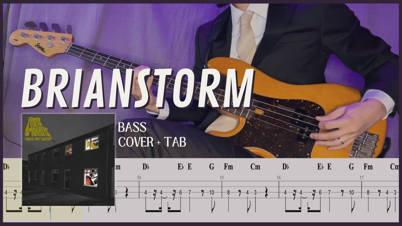 Brianstorm - Arctic Monkeys (Bass Cover with Tab) - YouTube