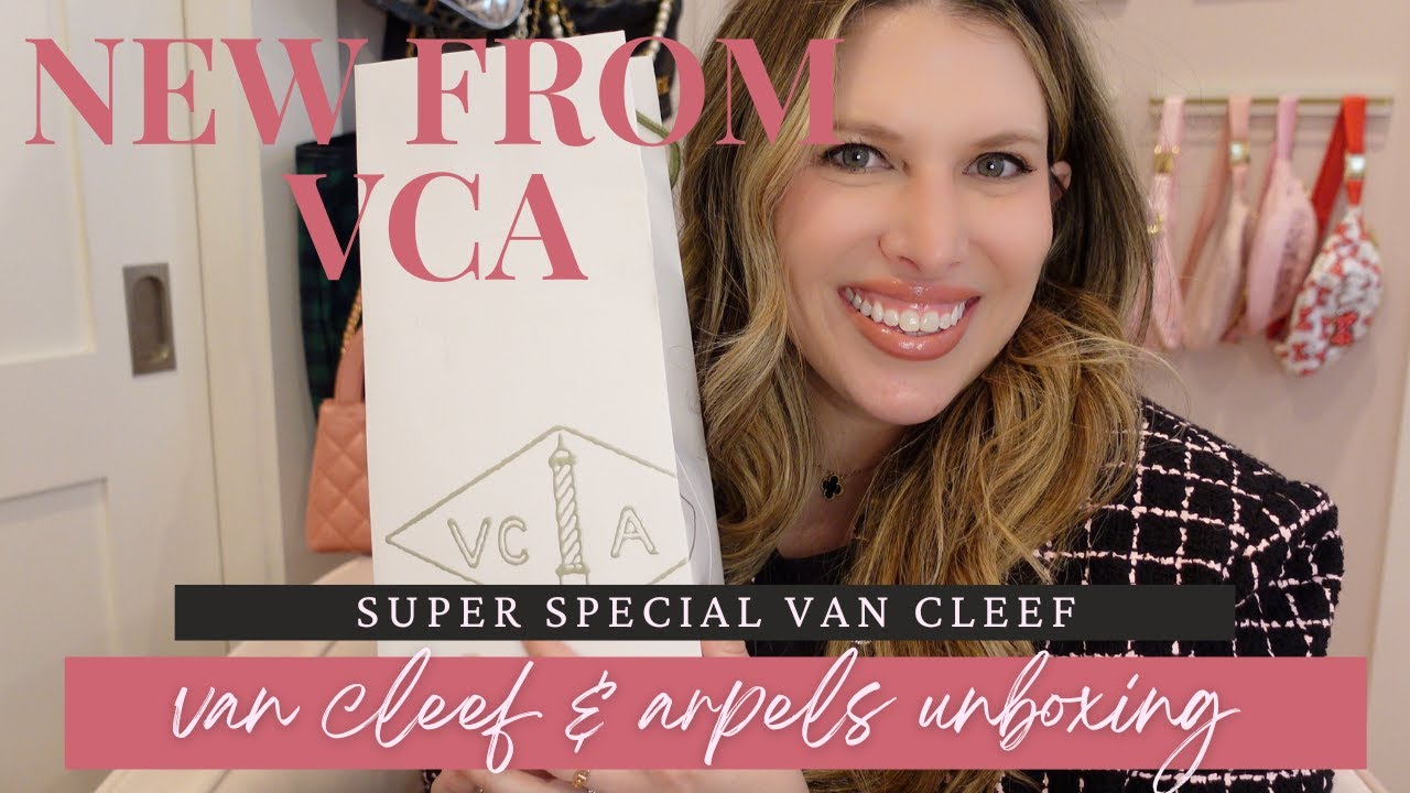 VCA Haul! A new release from Van Cleef & Arpels I knew I had to have! 🌸 ...
