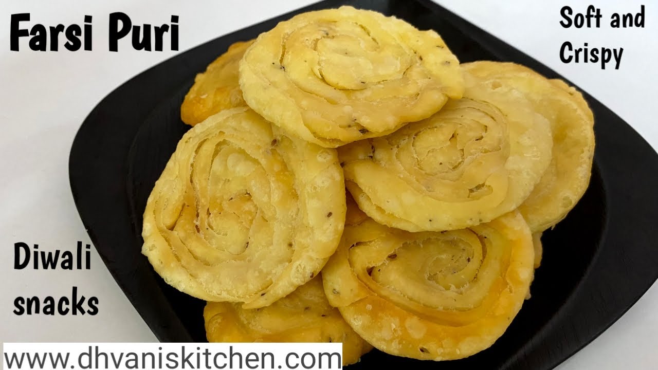farsi puri recipe - Gujarati traditional diwali snack - YouTube