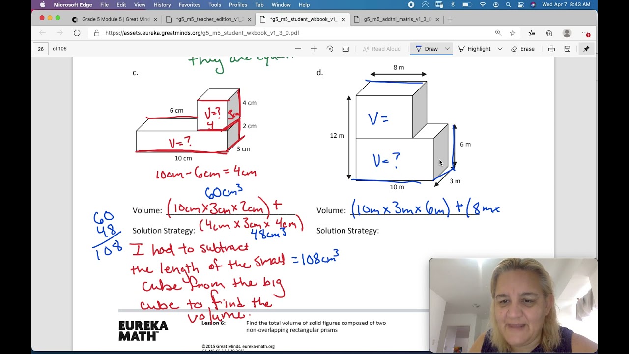 Eureka Math Grade 5 Module 5 Lesson 6 Problem Set - YouTube